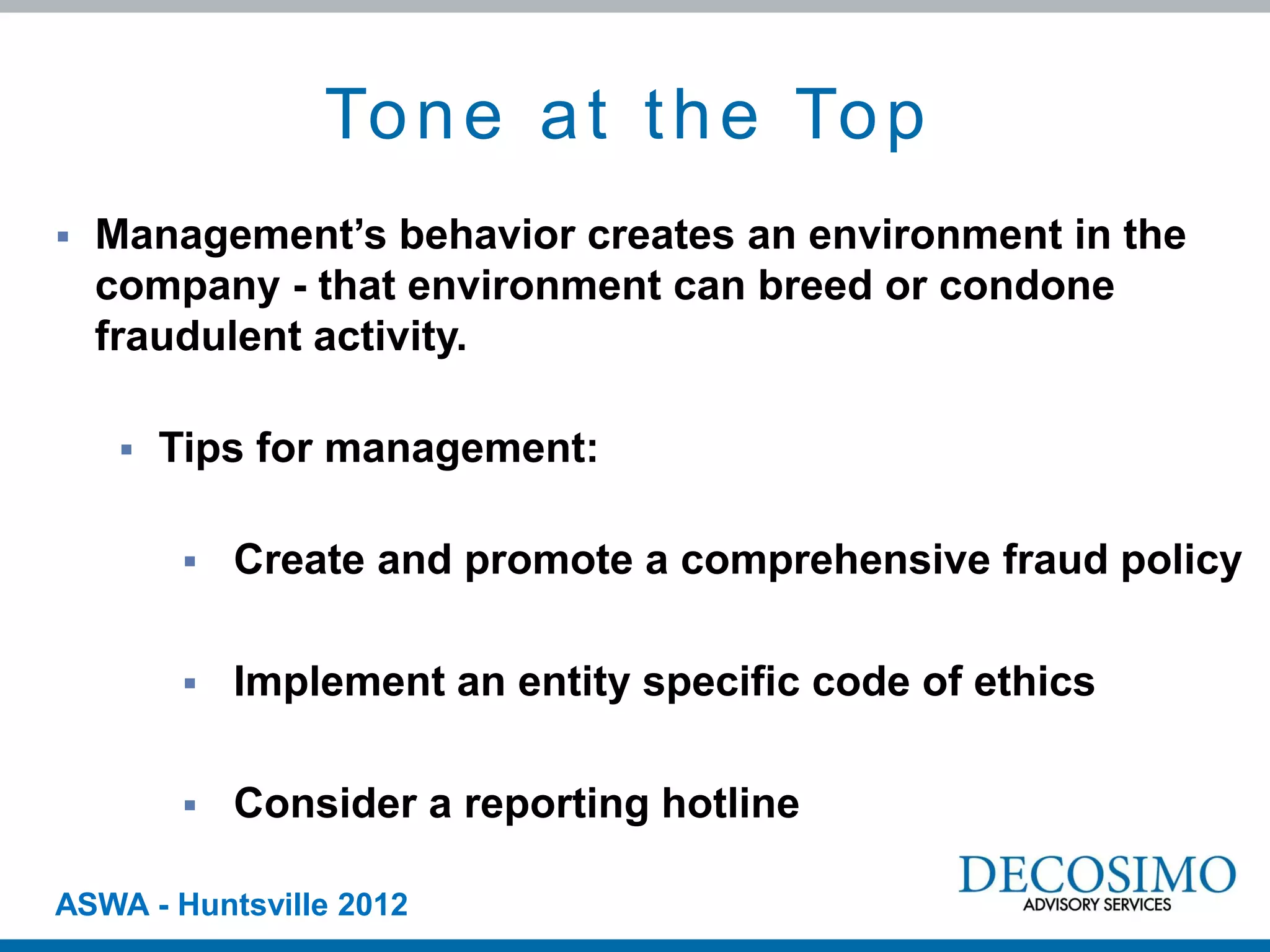 Preventing and Detecting Fraud in the Workplace | PDF