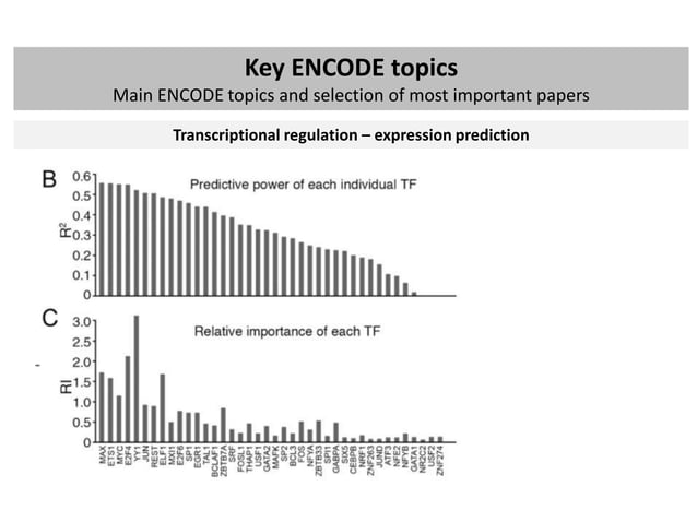 ENCODE project: brief summary of main findings | PPT