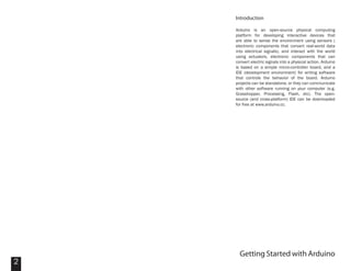 Getting Started With Arduino_Tutorial | PPT