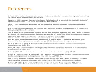Characteristics of a challenging learning environment affecting students’ learning processes and ...