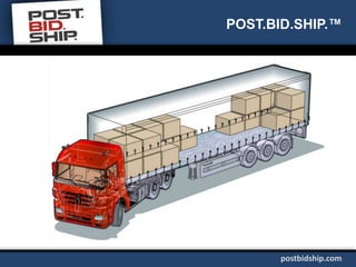 Post.Bid.Ship. Silicon Valley Bank Presentation | PPTX