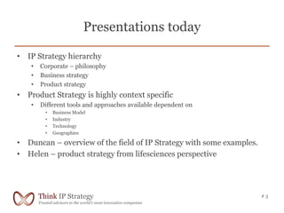 IP Strategy - what has changed, what is changing? | PDF | Business ...