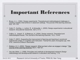 Understand Designed Based Research | PDF | Educational Assessment ...