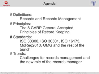 [EN] Records Management: Definitions, Principles, Standards and Trends ...