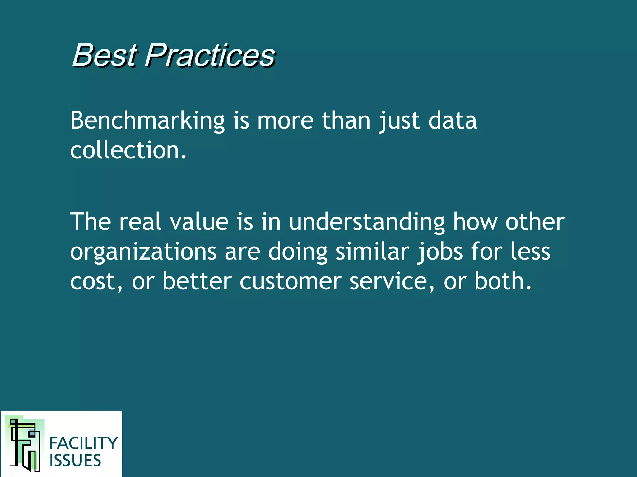 Benchmarking Summary | PPT | Museums & Galleries | Attractions