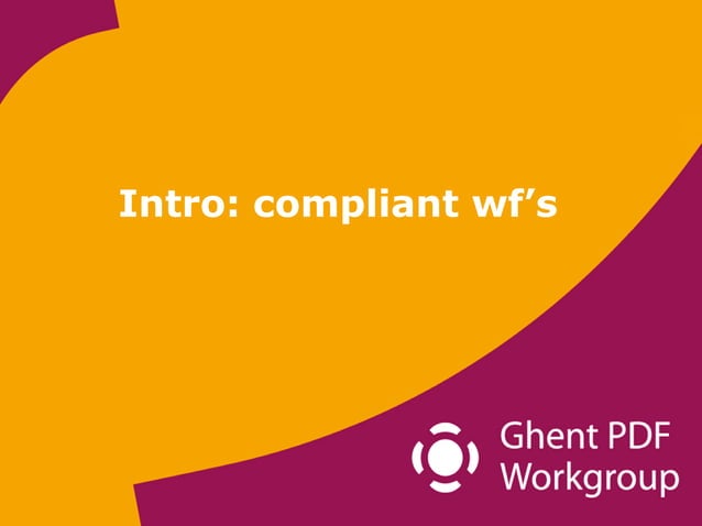 A 'realistic' understanding of PDF production workflows | PPT