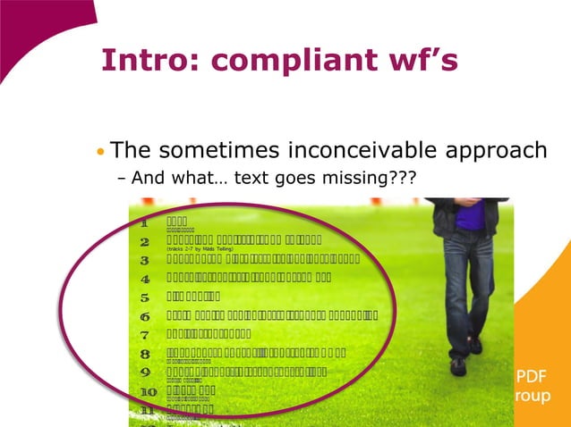 A 'realistic' understanding of PDF production workflows | PPT