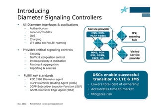 20121105 acme packet diameter rev4 (mt) | PPT