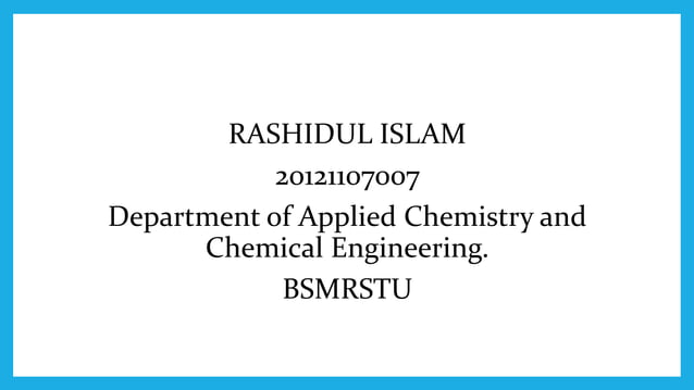 Fischer-Tropsch Synthesis | PPTX