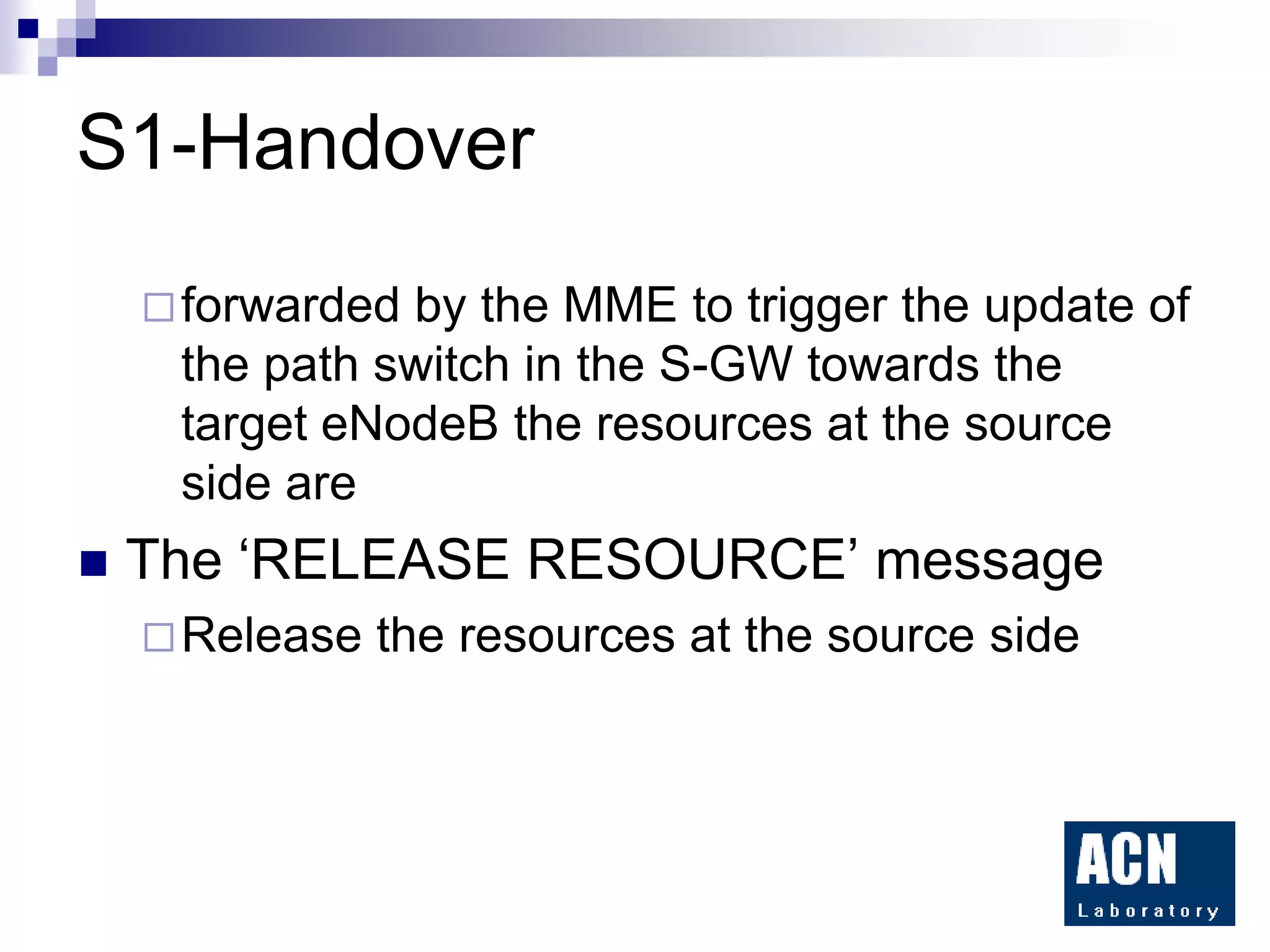 20121120 Handover In Lte Pptx Computer Networking Computing