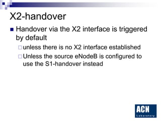 20121120 handover in lte | PPTX