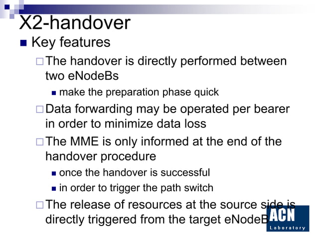 20121120 Handover In Lte Pptx Computer Networking Computing