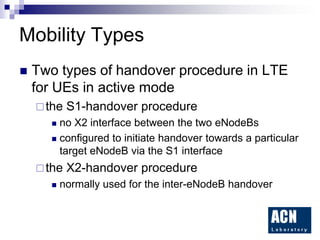 20121120 handover in lte | PPTX