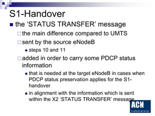 20121120 handover in lte | PPTX
