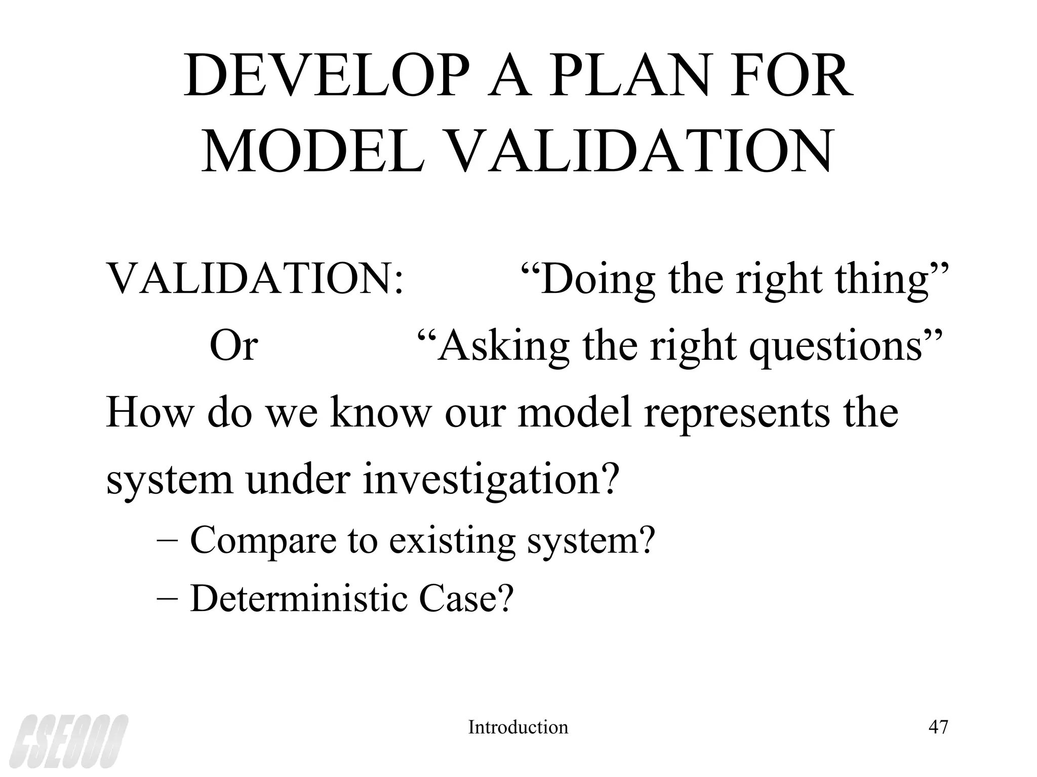 Simulation Powerpoint- Lecture Notes | PPT