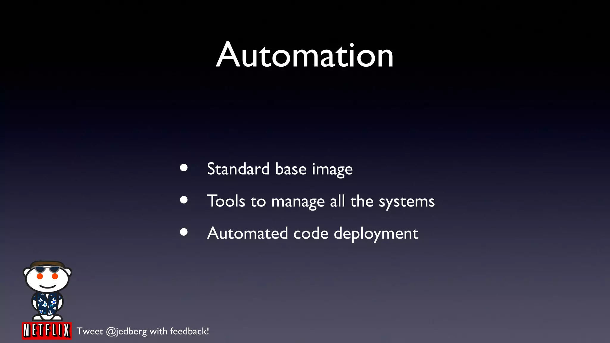 Devops at Netflix (re:Invent) | PPT