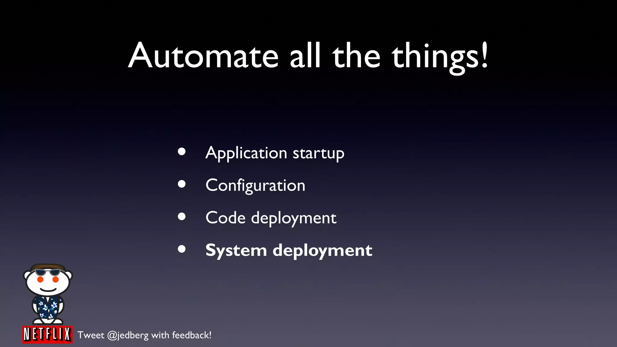 Devops at Netflix (re:Invent) | PPT