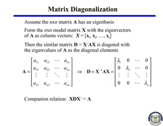 Eigen values and eigen vectors engineering | PPT