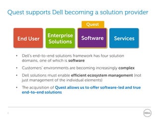 Dell Management And Automation Solutions For IT Infrastructures | PPTX
