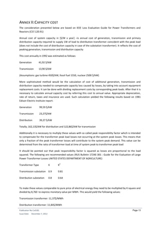 Position Paper: Ecodesign Requirements for Transformers | PDF