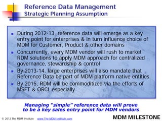 Understanding Reference Data with Aaron Zornes | PPT