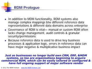 Understanding Reference Data with Aaron Zornes | PPT