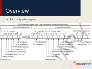 Introduction to omap4 pad configuration | PDF | Operating Systems | Computer Software and ...