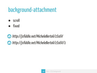 #5 - CSS3 Gradients and Backgrounds | PPT