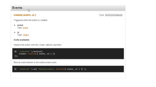 20121228 jqueryui - button - By Nat | PPT | Web Design and HTML | Internet