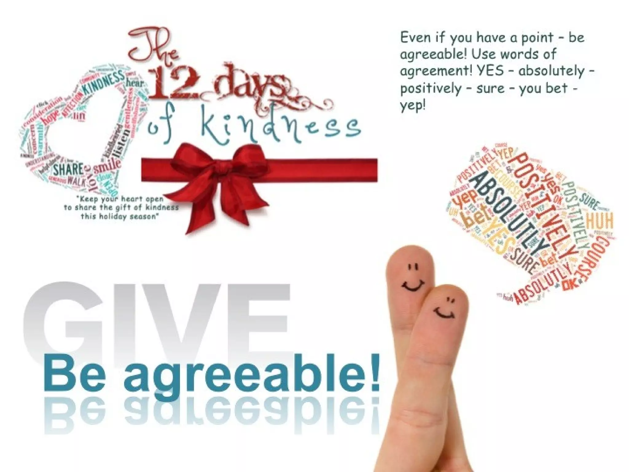 12 Days of Kindness TotallyToni.com