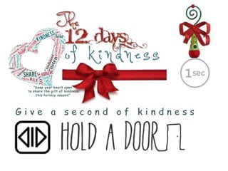 12 Days of Kindness TotallyToni.com