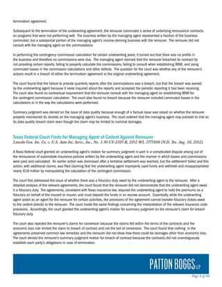 December 2012 Reinsurance Newsletter | PDF