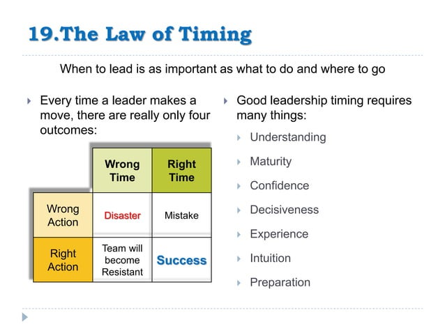 The 21 Irrefutable Laws Of Leadership Ppt | PDF | Social Networking ...