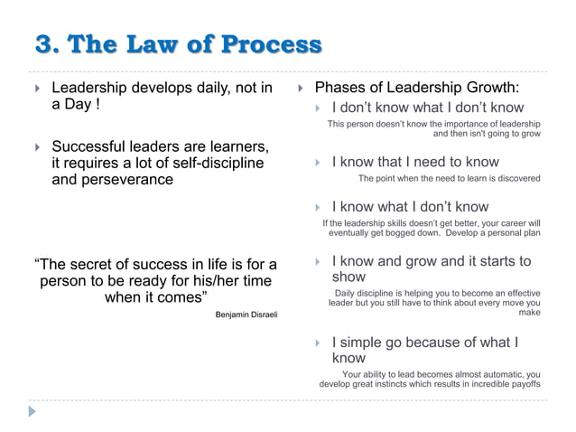 The 21 Irrefutable Laws Of Leadership Ppt | PDF | Social Networking ...