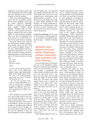 Editing Gonzo copy 2 | PDF | Publishing Industry | Industries