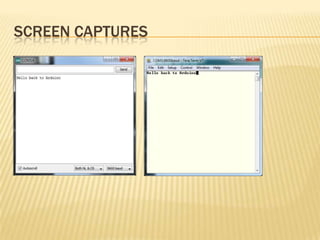 2012 1 arduino_rs232 | PPTX | Computer Peripherals | Computing
