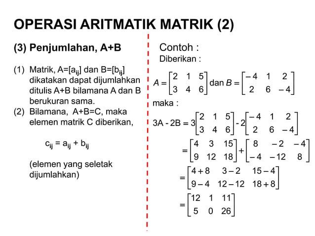 Matriks dan Determinan | PDF