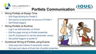 Working with Portlets in ADF and Webcenter | PPT