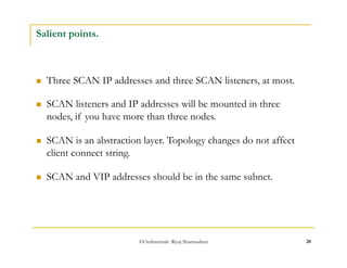 A deep dive about VIP,HAIP, and SCAN | PPT