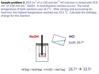 Lesson : Enthalpy and Calorimetry | PPTX