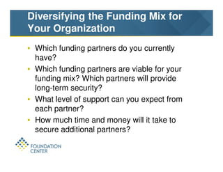 Diversify Your Fundraising | PPT