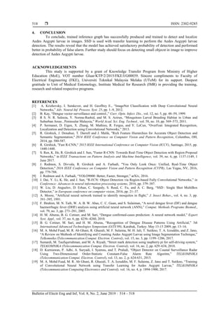 Detection of Aedes aegypti larvae using single shot multibox detector with transfer learning | PDF