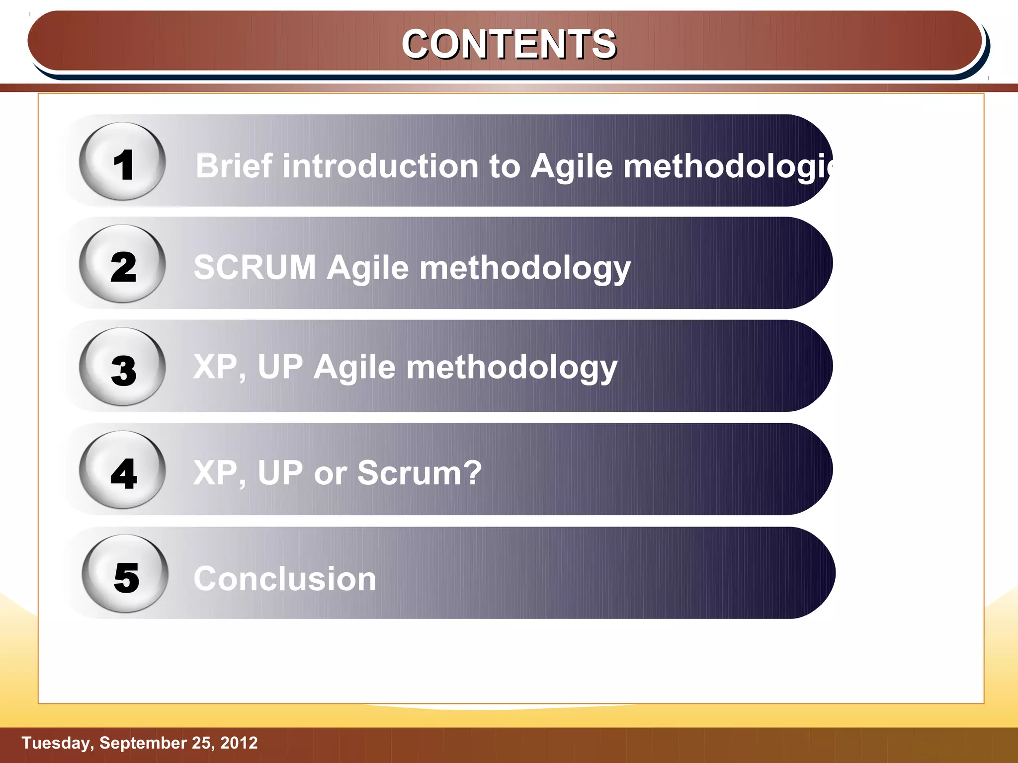 Agile Methodologies | PPT | Operating Systems | Computer Software and Applications