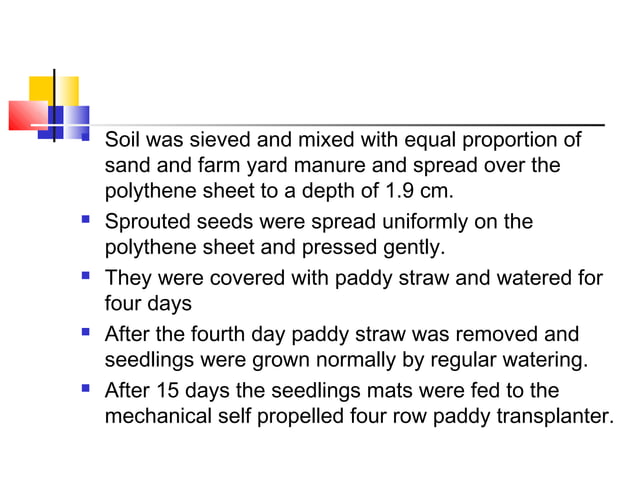 PERFORMANCE TESTING OF FOUR ROW SELF PROPELLED | PPT
