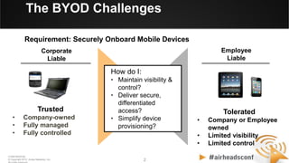 2012 ah emea deploying byod | PDF | Computer Networking | Computing