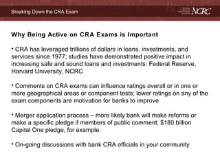 Silver | CRA Exam Breakdown | PPT | Consumer Banking | Personal Finance