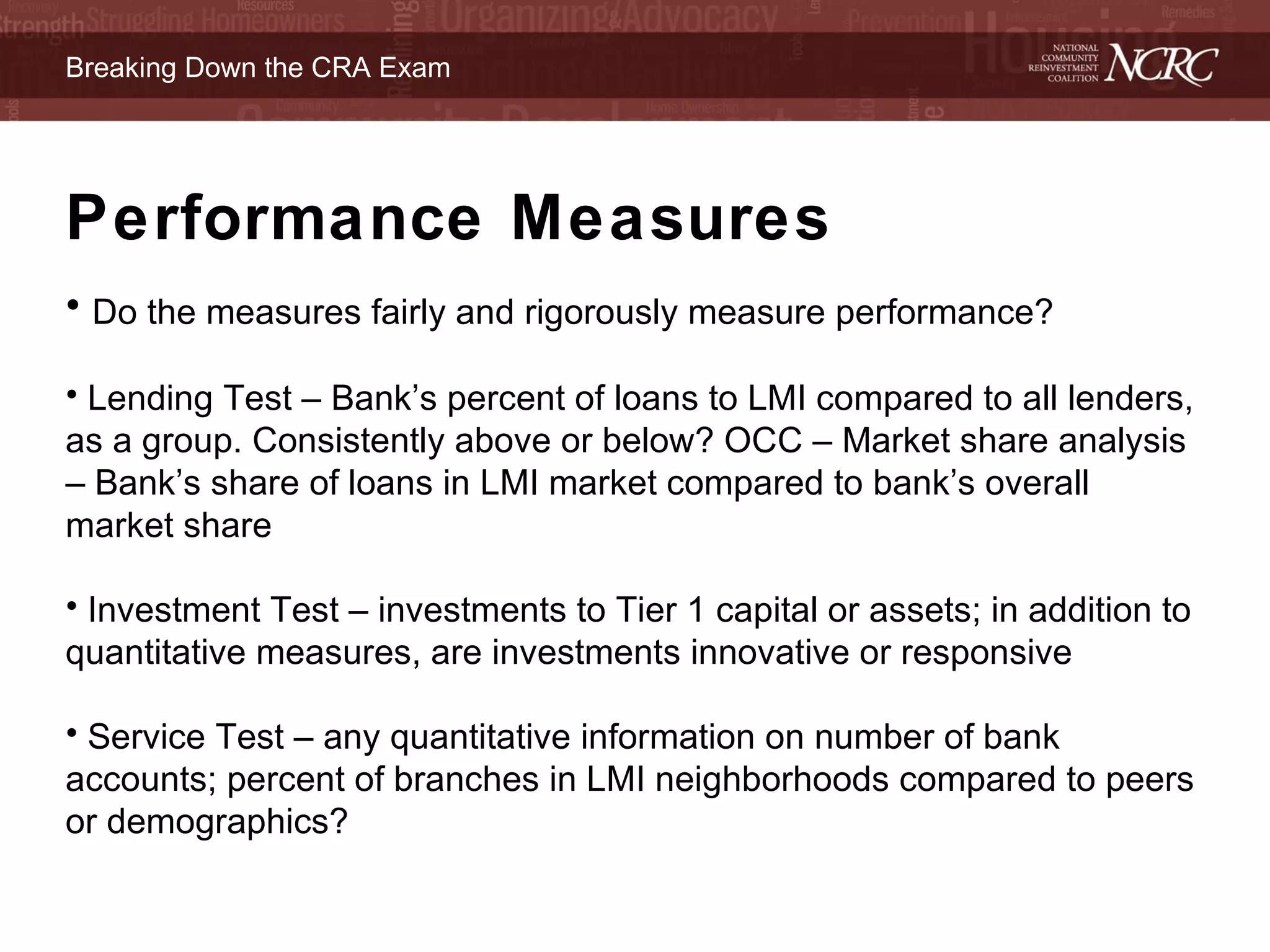 Josh Silver | CRA Exam Breakdown | PPT