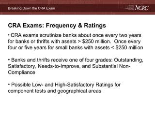 Josh Silver | CRA Exam Breakdown | PPT