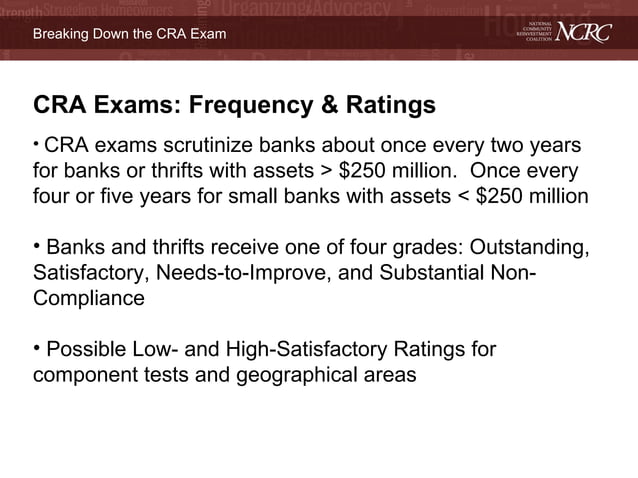 Josh Silver | CRA Exam Breakdown | PPT