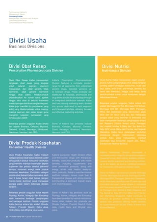 KALBE Annual Report 2012 | PDF